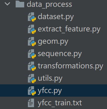 YFCC100M和SUN3D数据集提取代码分析 - chenxiao